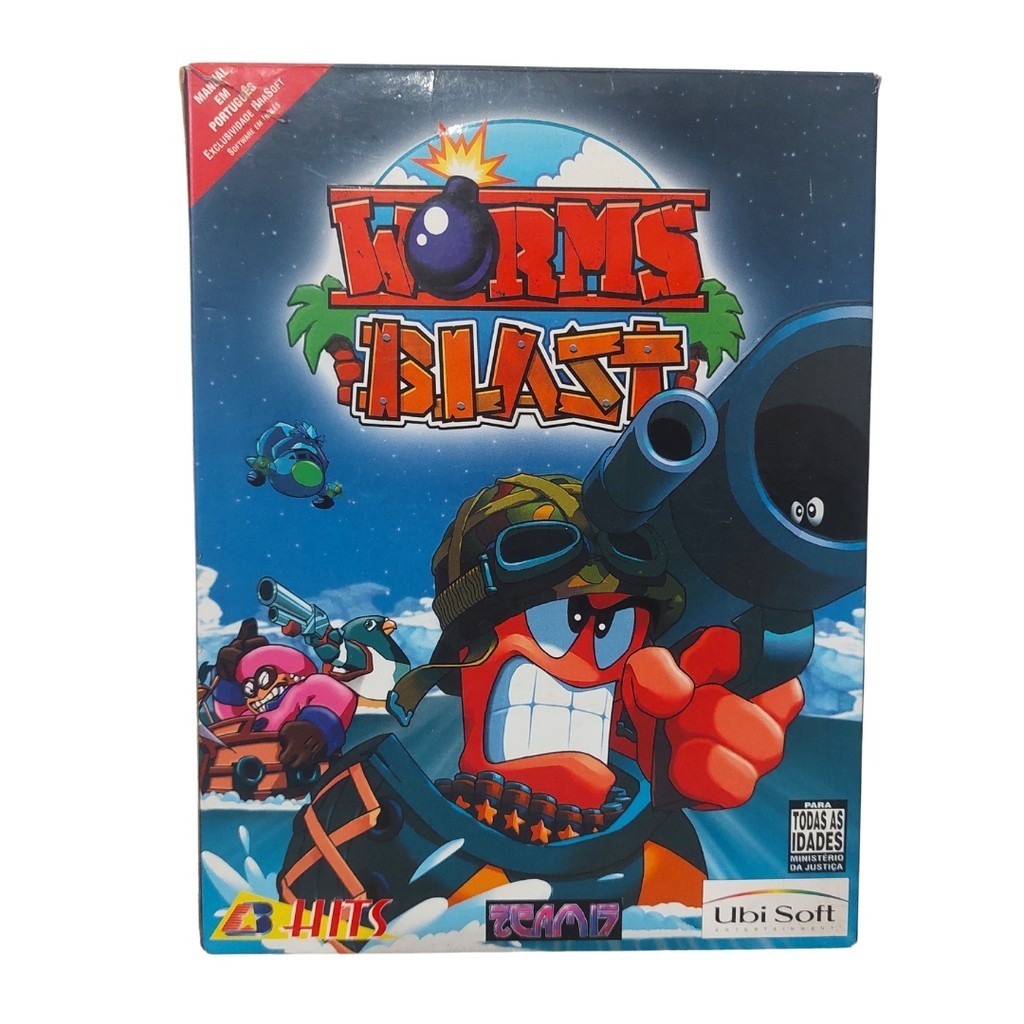 Worms Blast Box Original PC | Shopee Brasil