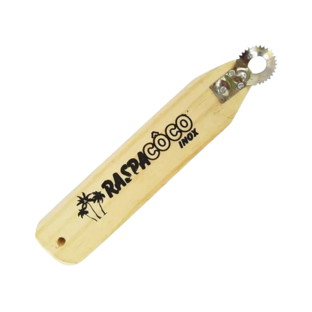Raspador Raspa Coco Inox Manual de Perna Stamp Inox | Shopee Brasil