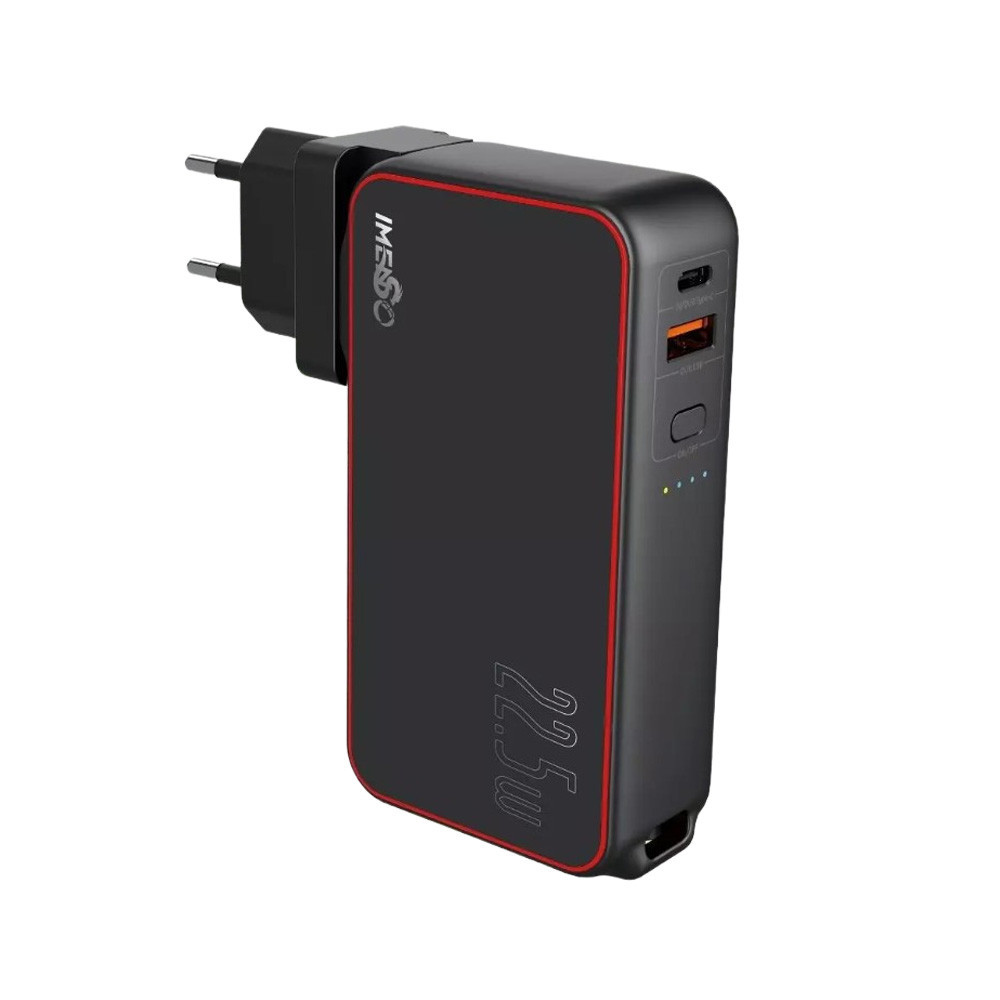 Carregador Tomada e PowerBank 2 em 1 Imenso 9600mAh Super Si | Shopee ...