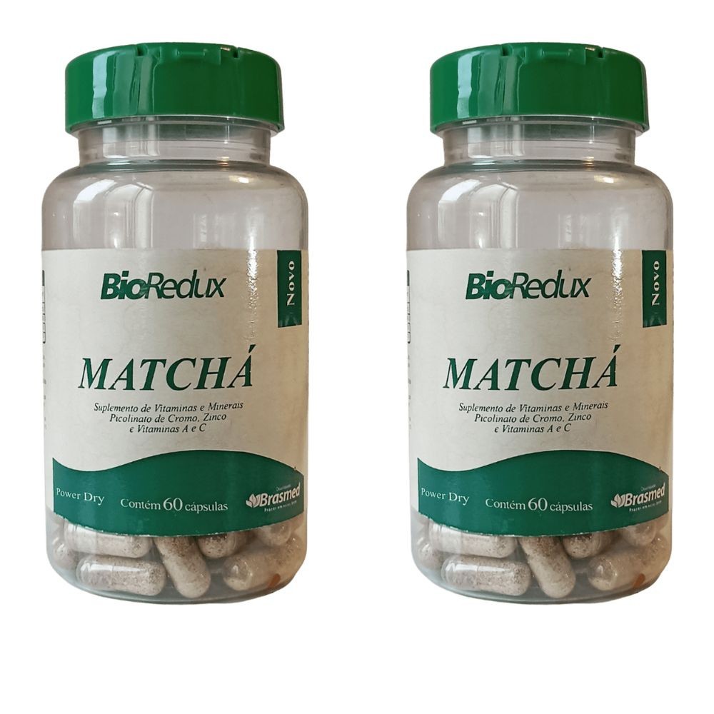 Kit 2 Matchá - Suplemento De Vitaminas e Minerais (Picolinato De Cromo ...
