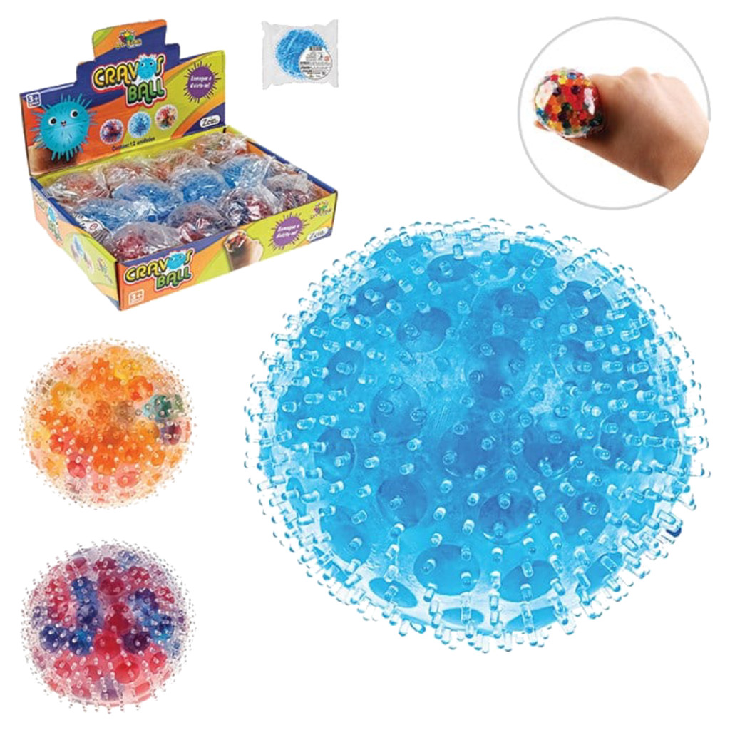 Bola Antistress Cravos Ball Squishy Fidget Toy | Shopee Brasil