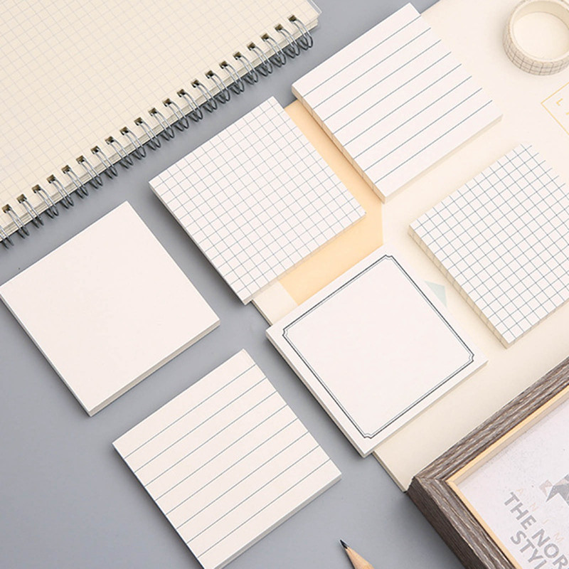 liberty 80sheets/Pcs Linha Básica De Grade Em Branco Sticky Note Memo ...