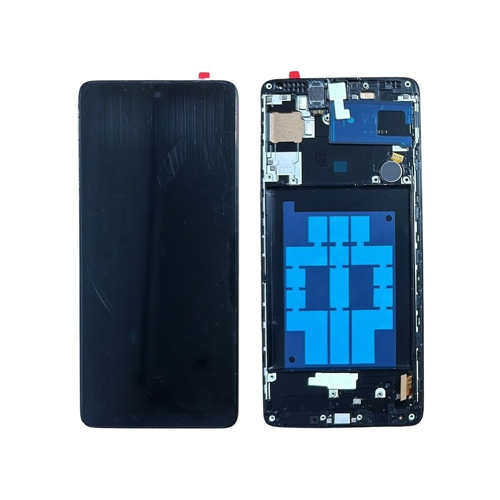 Tela Lcd Frontal Display Inox Compatível A71 C/Aro Premium | Shopee Brasil