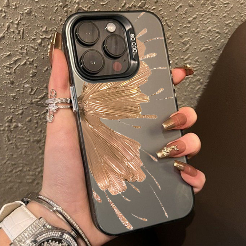 Capa Luxuosa De Fantasia Borboleta Asas IMD Para Celular Samsung Galaxy A54 A14 A34 A05 A05S A13 ...