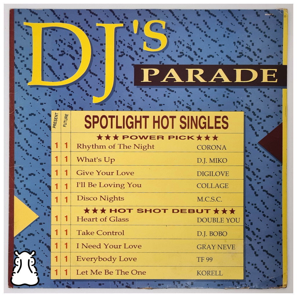 LP DJ's Parade Disco de Vinil 1994 Corona DJ Miko Double You | Shopee Brasil