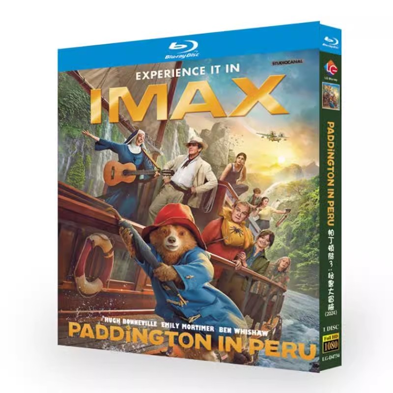 Blu-ray Disc Filme Americano Paddington 3/No Peru (2024) 1BD H034 | Shopee Brasil