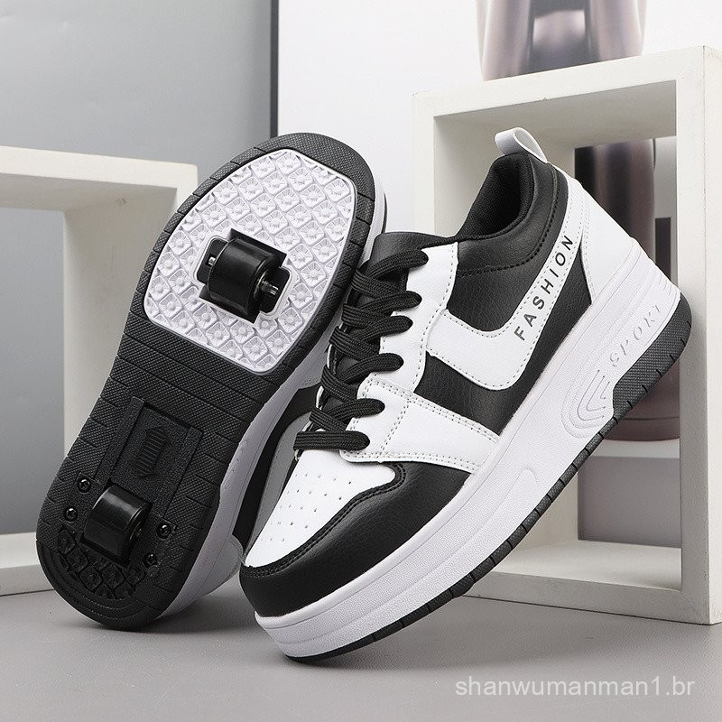 Versão Estudante com Rodas Sapatos Deslizantes Adultos de Alto Valor ...