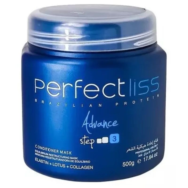 Perfect Liss Advance Mascara Reestruturadora Step 3 500g | Shopee Brasil