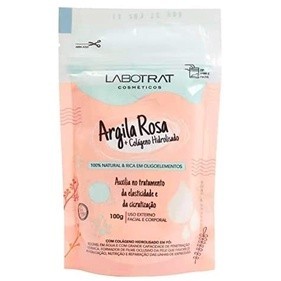 Máscara Argila Rosa + Colágeno Hidrolisado 100g - Labotrat Cosméticos ...