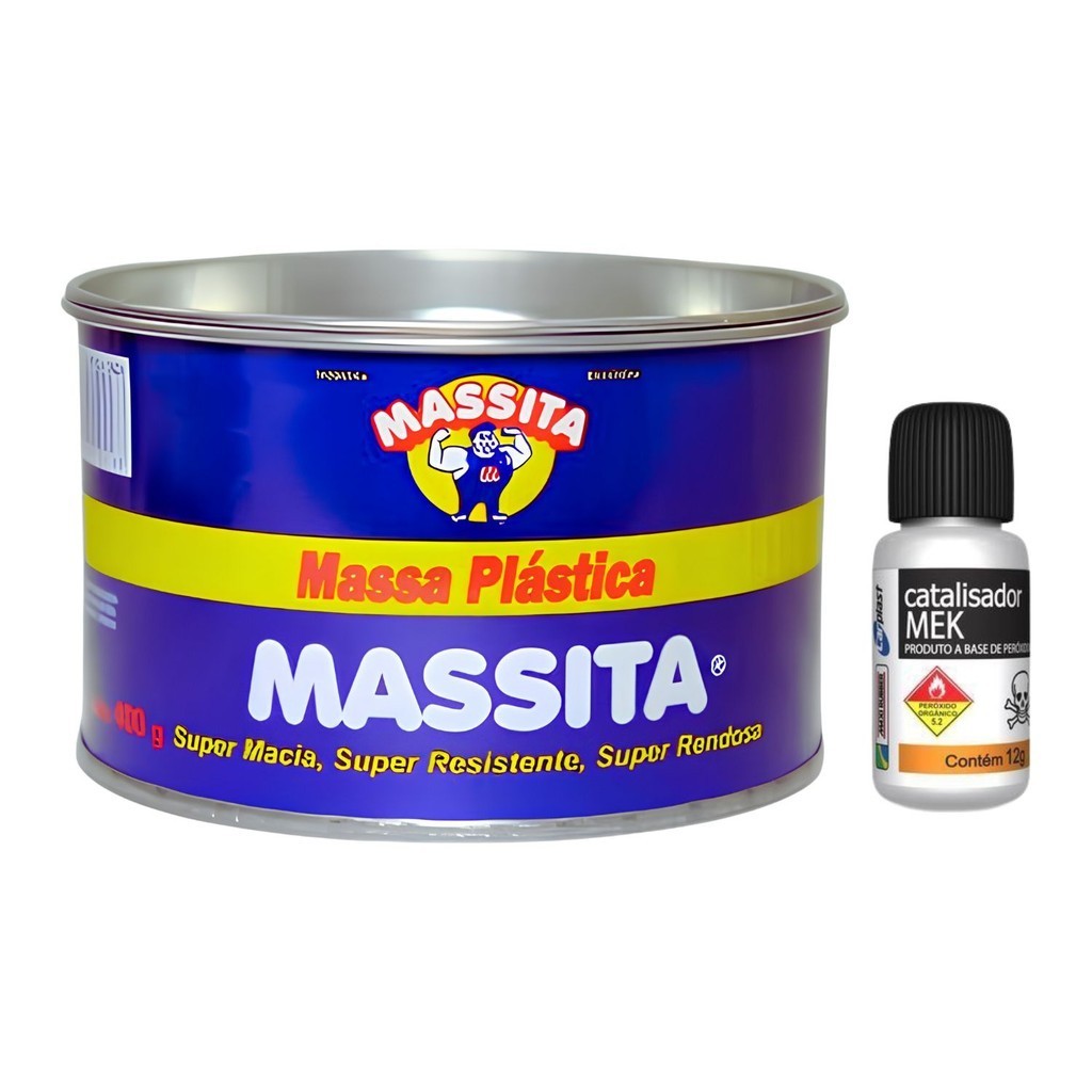 Massa Plastica Para Granito Marmore Porcelanato 400g Massita | Shopee ...