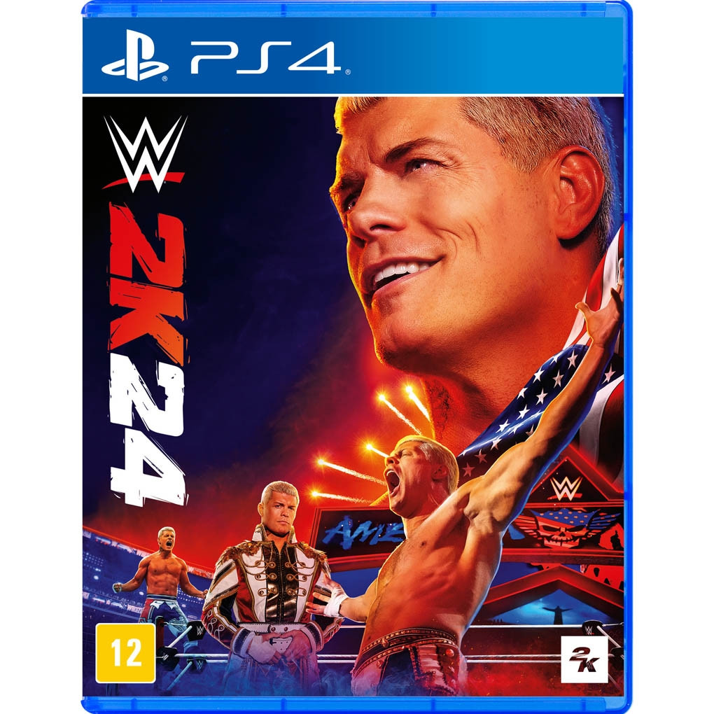 WWE 2K24 - PS4 | Shopee Brasil