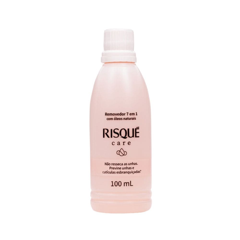 Removedor de Esmalte Risqué Care 7 em 1 Não Resseca 100ml | Shopee Brasil