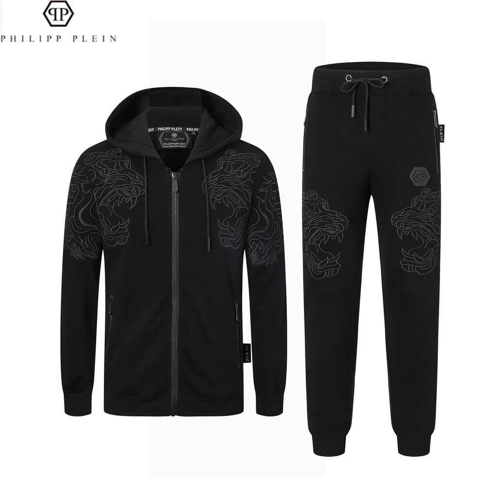 Philipp PLEIN Marca Nova Chegada Philip Suit PP Suit Versão coreana ...