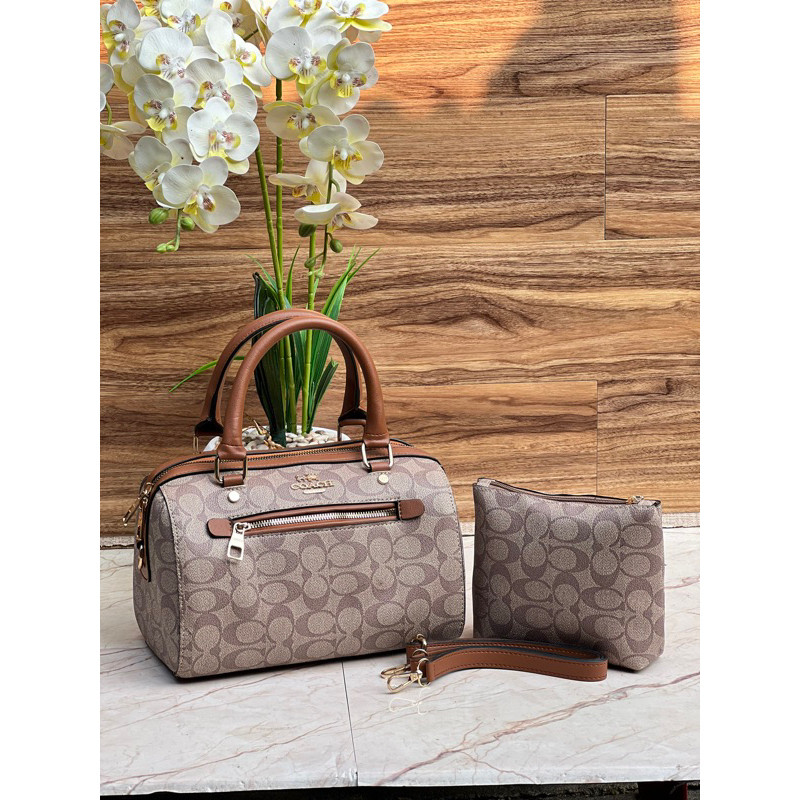 COACH2025 Nova Saco de ombro de moda casual para senhoras ALWG | Shopee ...