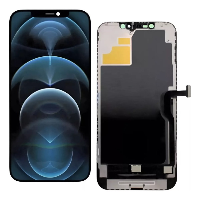 Tela Incell Premium iPhone 12 Pro Max Frontal INCELL + COLA 15 ML + PEL ...