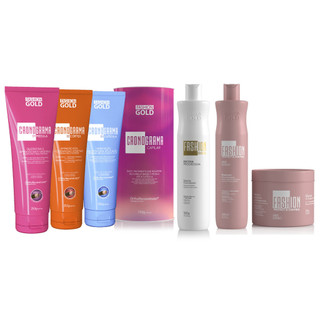 Progressiva + Kit Cronograma + Pós-Progressiva 500ml/500g | Shopee Brasil