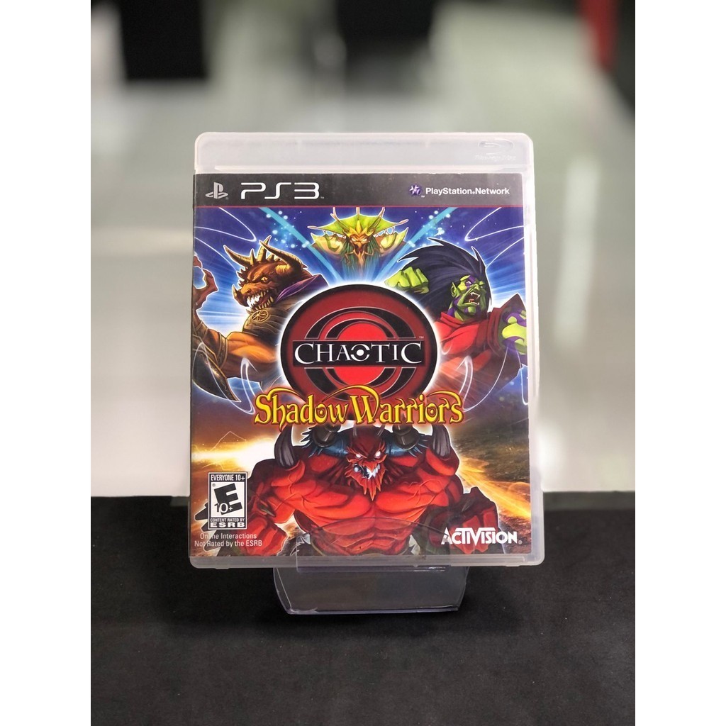Chaotic Shadow Warriors Ps3 Mídia Fisica | Shopee Brasil