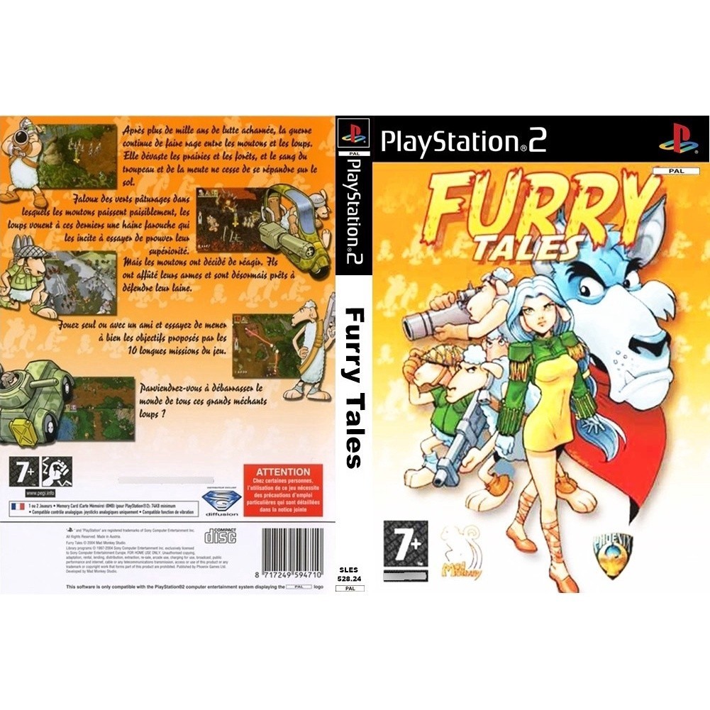 Jogo Ps 2 Furry Tales | Shopee Brasil