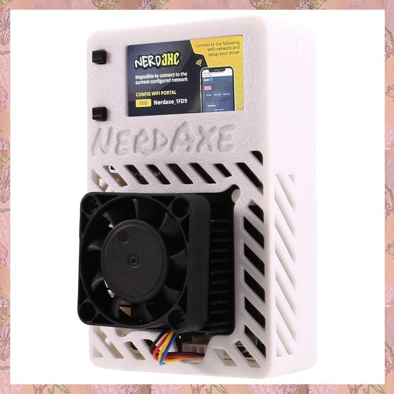 [Rbw] NerdAxe Bitaxe Mineiro BM1366 Chip ASIC 500Gh/S NerdMiner Loteria ...