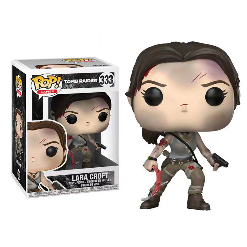 Funko POP 333 Jogos : Tomb Raider Lara Croft Figuras De Ação - Faz a Boa!