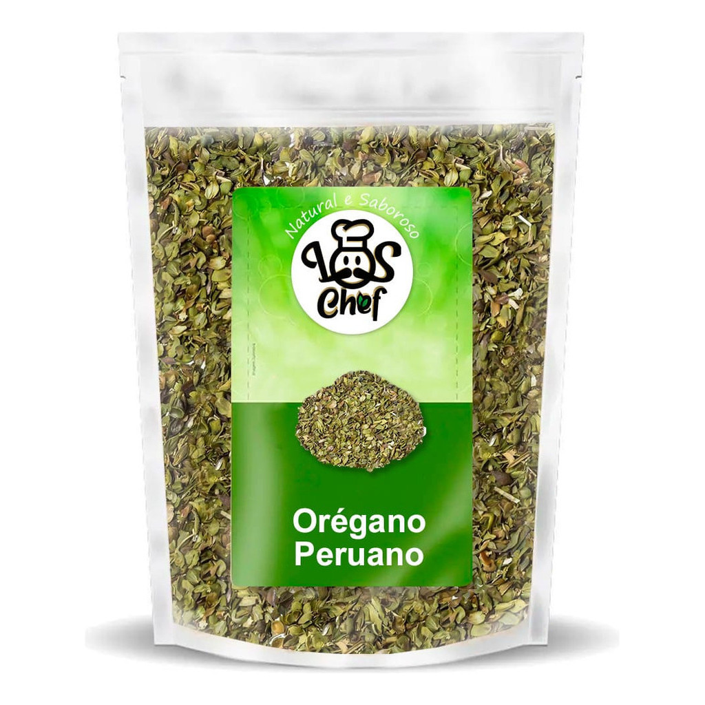 Orégano Peruano Original Premium 500gr Natural Los Chef | Shopee Brasil
