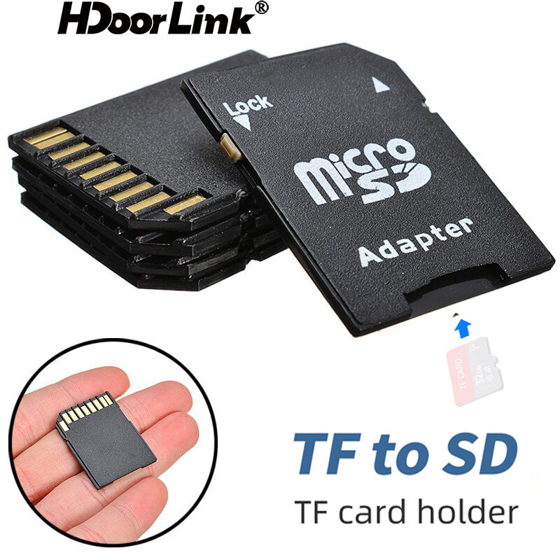 HdooLink 1/5/10pcs TF Para Micro SD Adaptador De Cartão De Memória SDHC ...