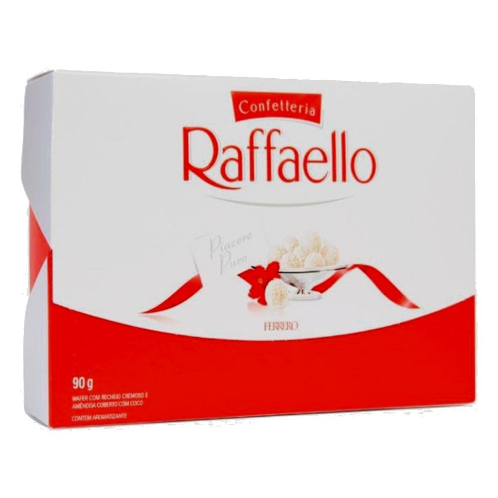 Bombom Raffaello Ferrero 90g Shopee Brasil