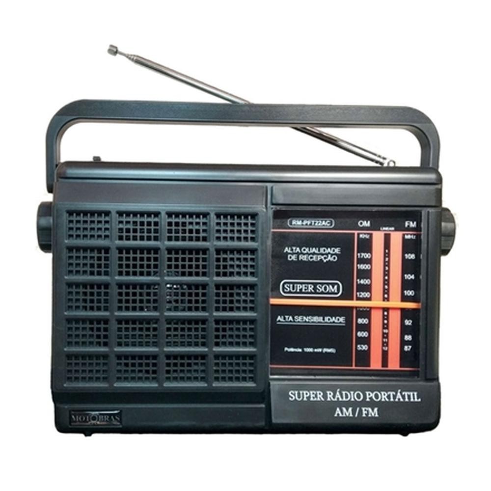 RADIO MOTOBRAS RECEPTOR 2 FXS RMPFT22AC FM 1000MW RMS | Shopee Brasil