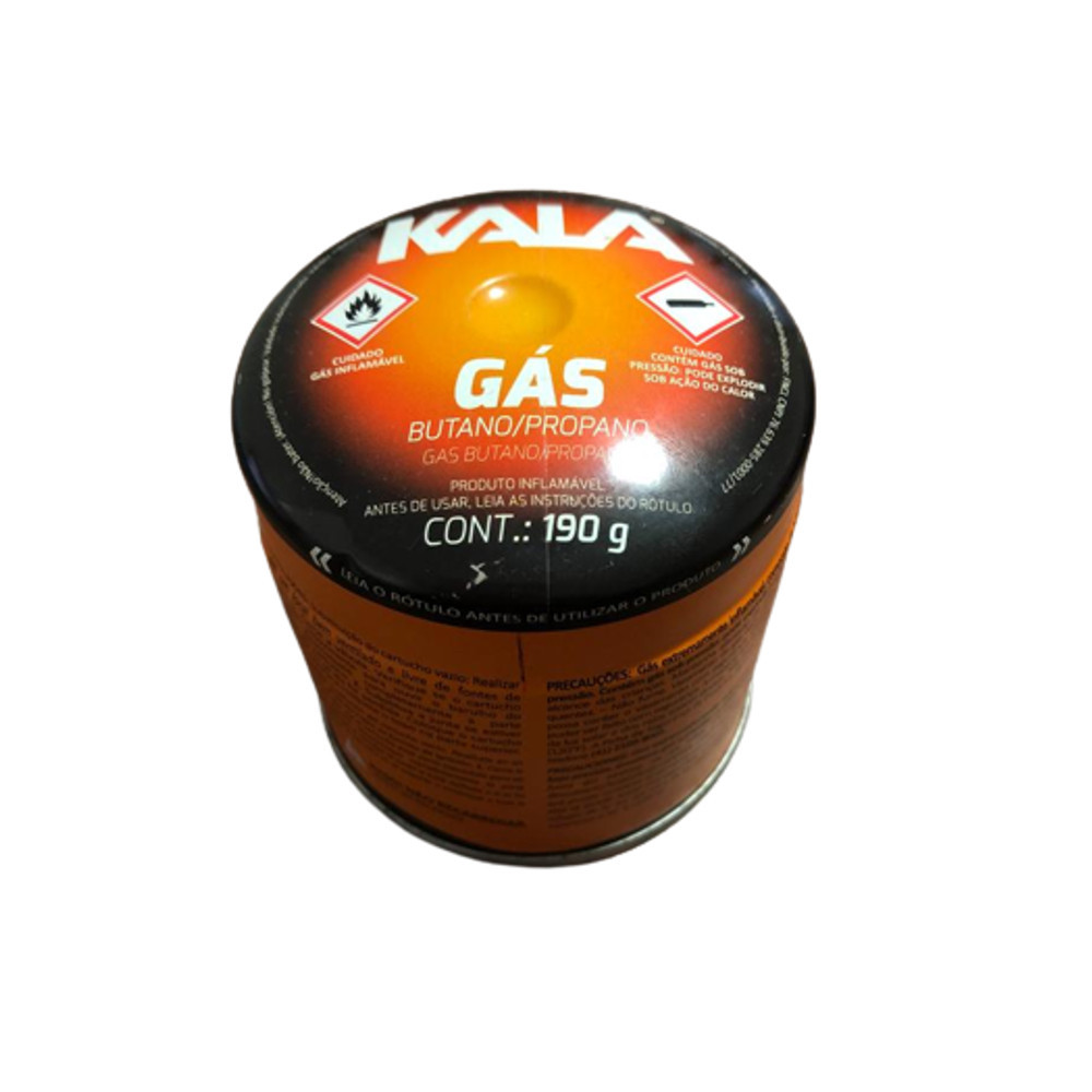 Kit 2 Cartucho Gás de 190g ( cada ) Kala - Escorrega o Preço