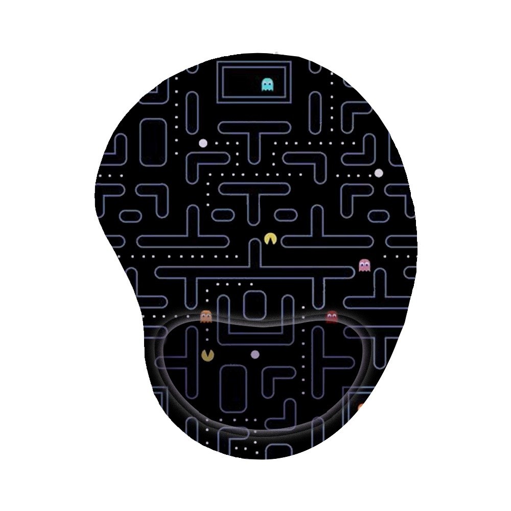 Mouse Pad Ergonômico com Base de Apoio de Pulso Punho Game Pacman LC ...