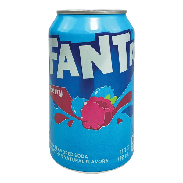 Refrigerante Fanta Blue Berry Mirtilo Bebida Importado 355ml | Shopee ...