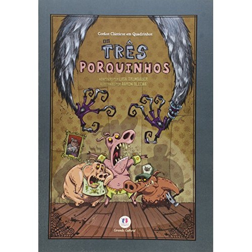 Livro Infanto Juvenis Os Três Porquinhos Contos Clássicos em Quadrinhos ...