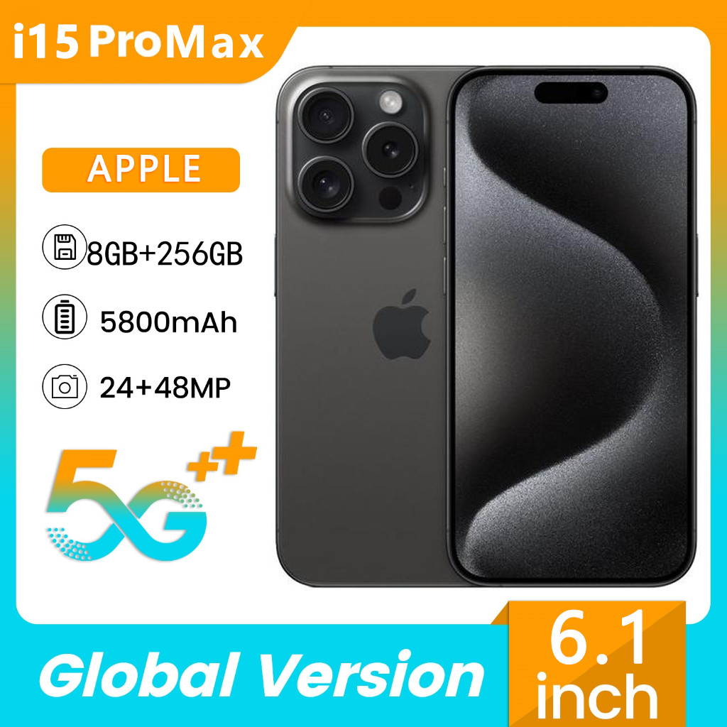 Novo Apple-i15 Pro , 256GB , 512GB ROM , Desbloqueado , 6.7 " , 50 ...
