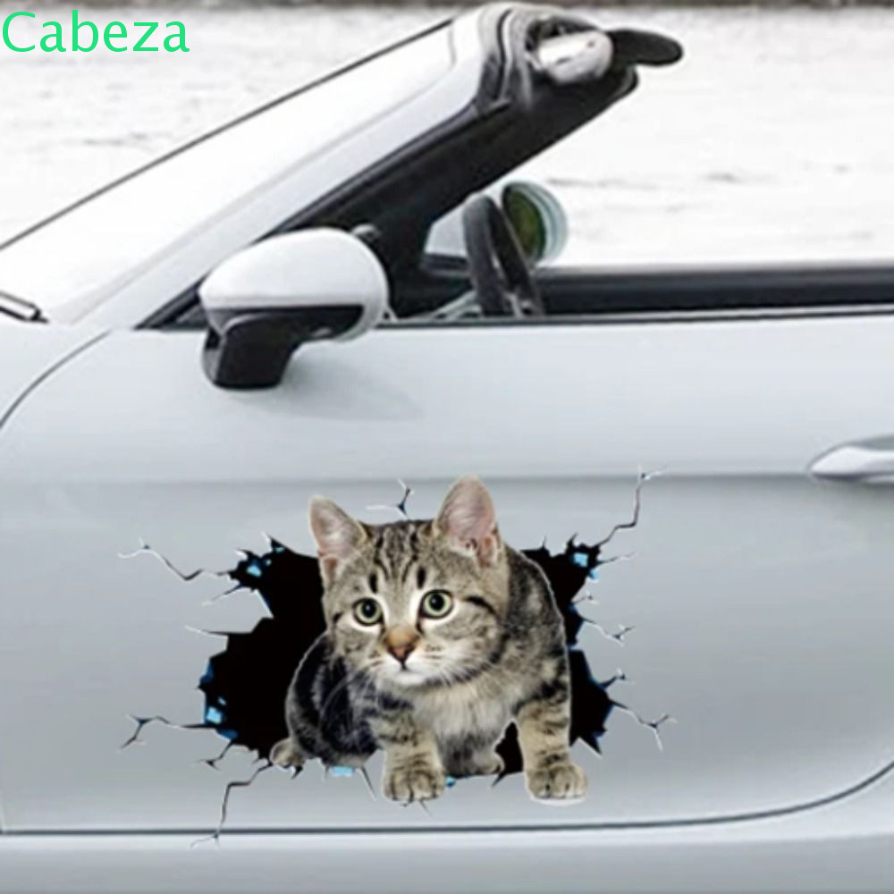 Autocolantes CABEZA1 Carro 3D Gato , Estilo Animal No Autocolante De ...