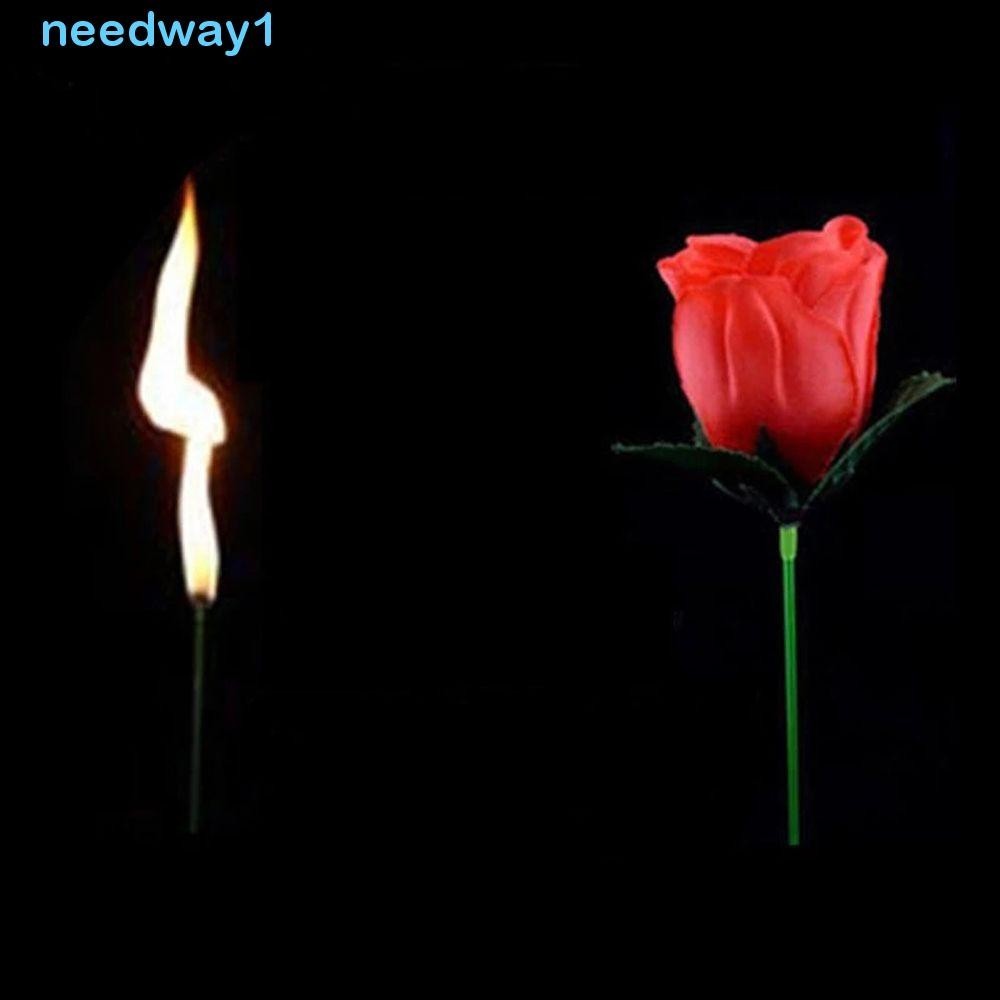 Truque Mágico NEEDWAY Rose Fun Toy Prank Piada De Brinquedo Com Chama ...