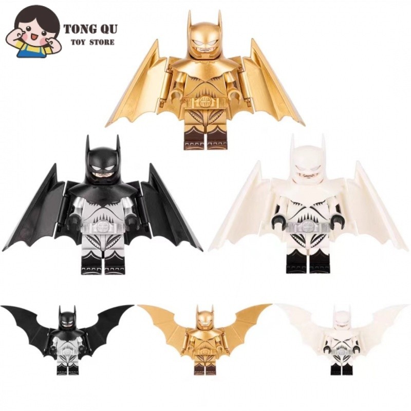 Superhero Minifigures Batman Building Block Doll Collection Modelo de ...