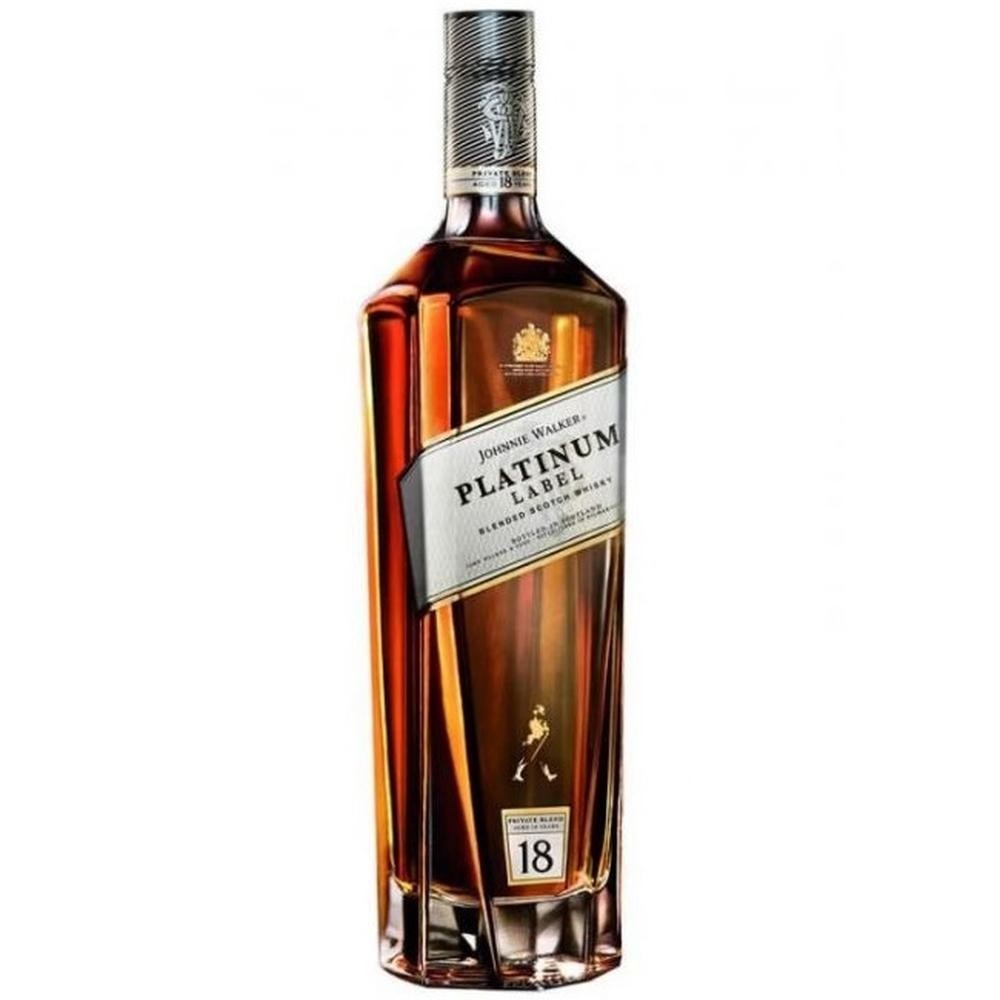 Whisky Platinum Label 18 anos Johnnie Walker 750ml | Shopee Brasil