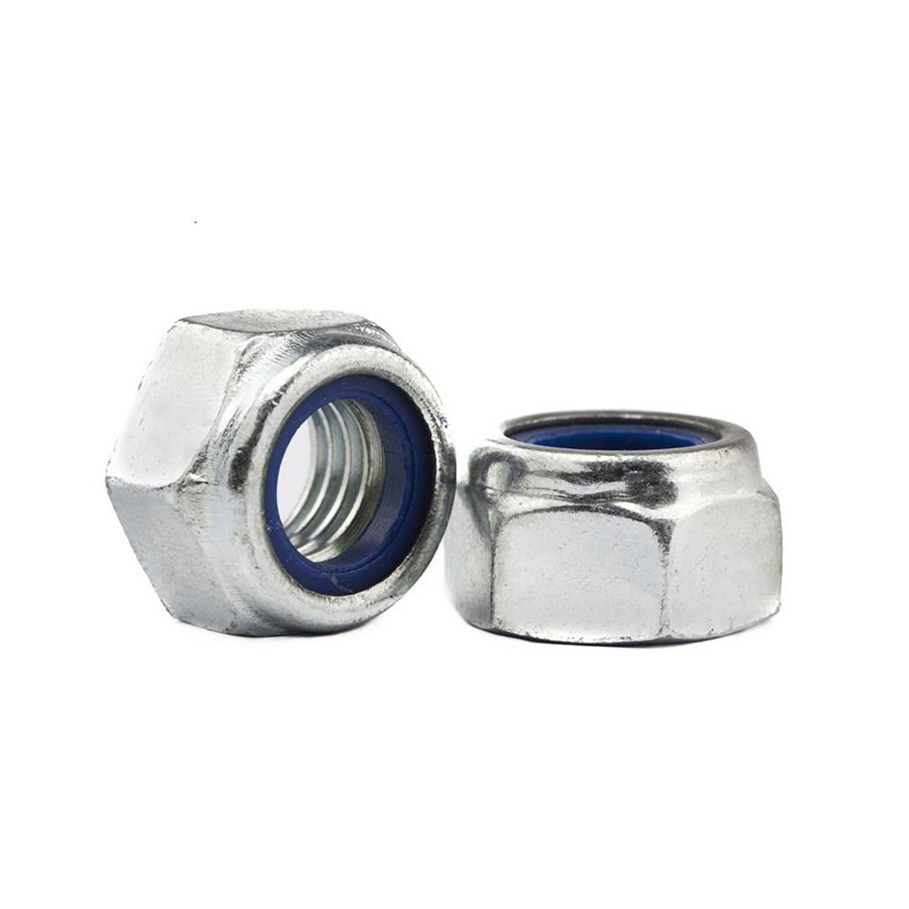 Porca Parlock Auto Travante Zincado Branco Kit C/ 50-100 Unidades ...