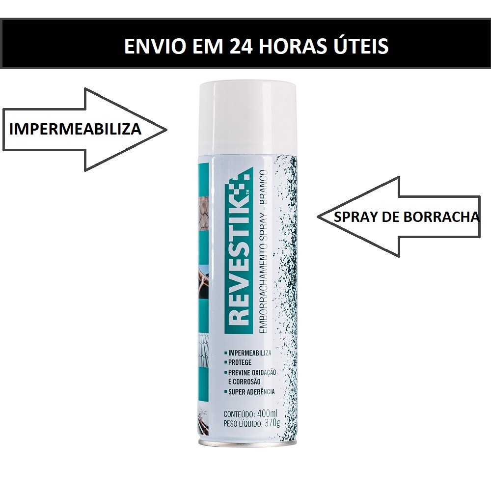 Spray Borracha manta Líquida impermeabilizante Revestik 400 veda tudo ...