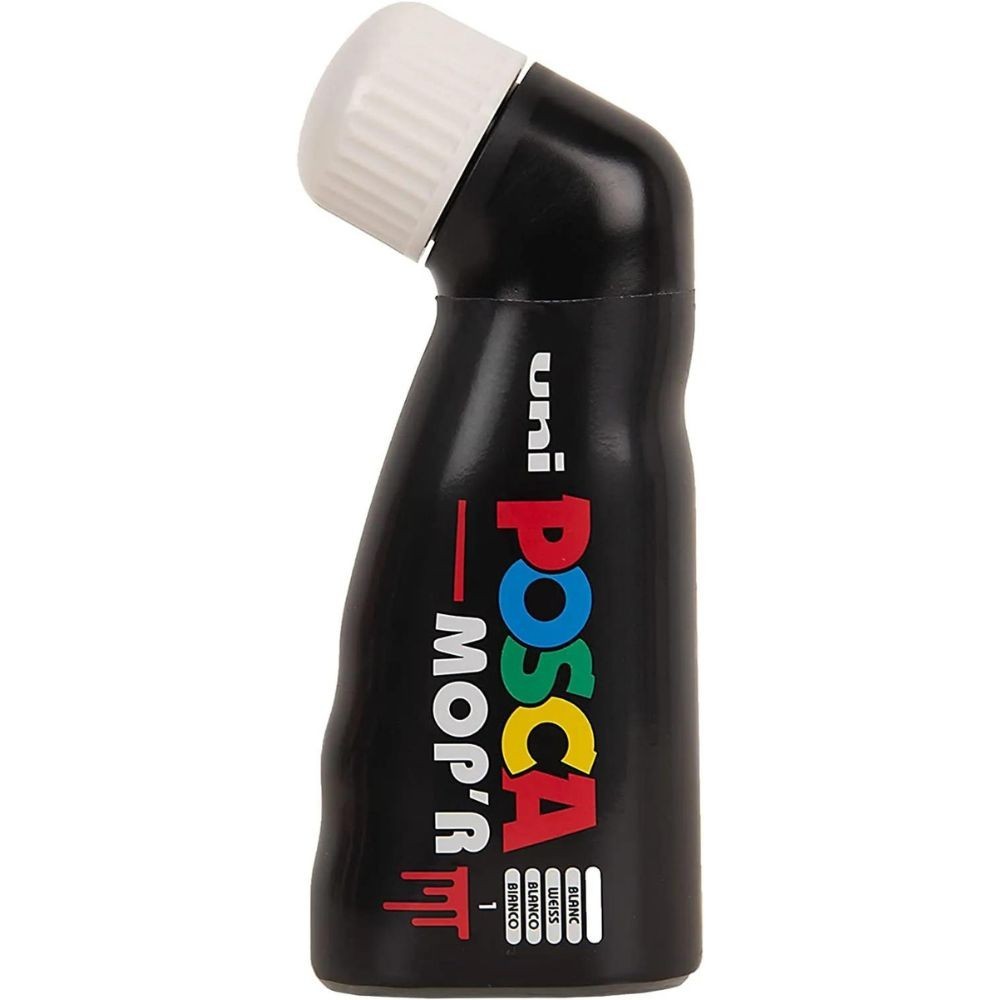 Caneta Marcador Posca Mop'R Branca Uniball Efeito Splash Pcm 22 ...