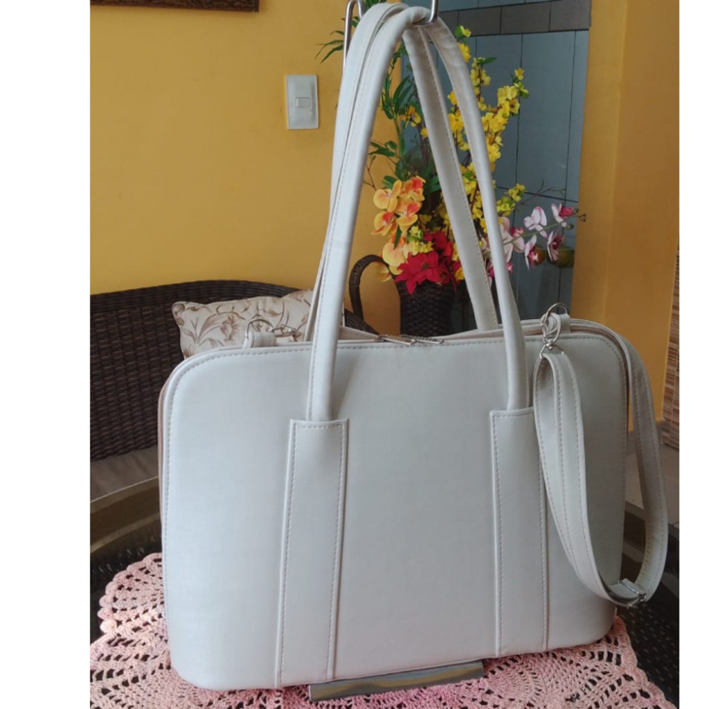 Maleta Executiva Feminina Pasta Notebook Tablet Bolsa Social Casual ...