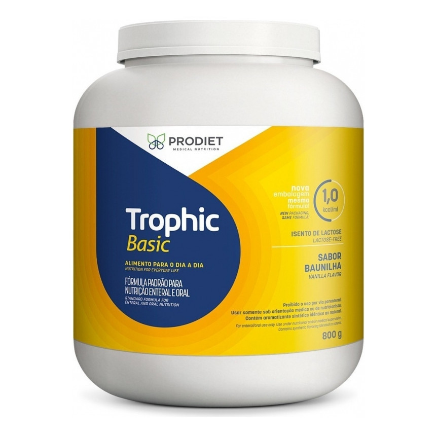 Kit com 6 un de Trophic Basic Enteral 800g | Shopee Brasil