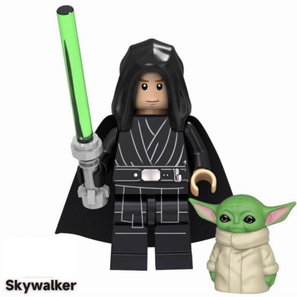 Luke Skywalker and BB8 - Star Wars - Minifigura De Montar | Shopee Brasil