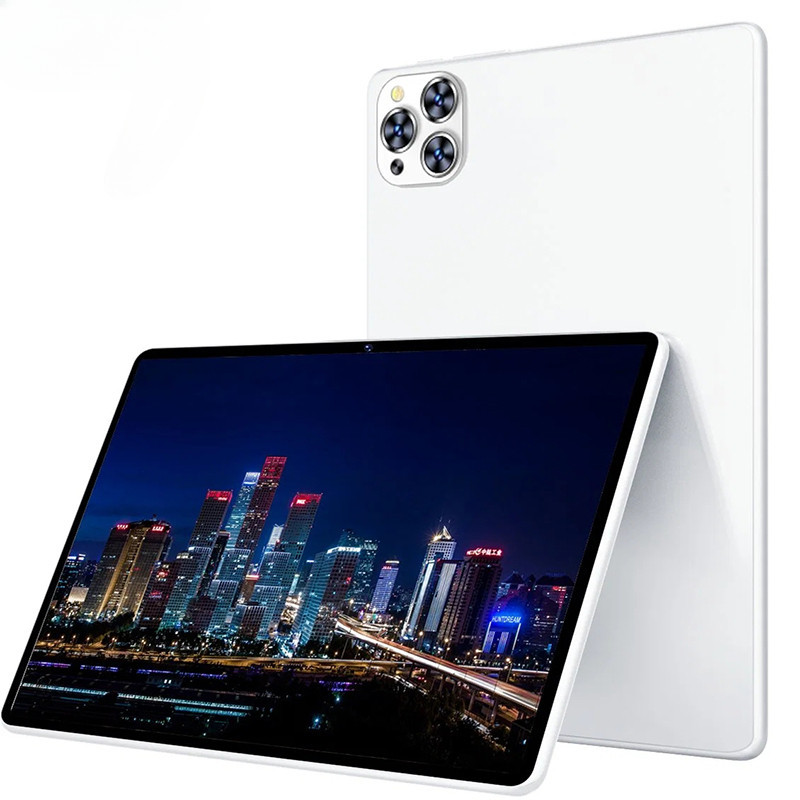 Tela de 10,1 polegadas Android 12 Tablet PC Octa-Core 1,6 GHz 8GB +256GB IPS Android12 Wi-Fi 4G ...