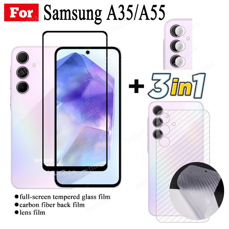 Película De Vidro Protetora Samsung A35 5GTempered Para A55 5G A05 A15 ...
