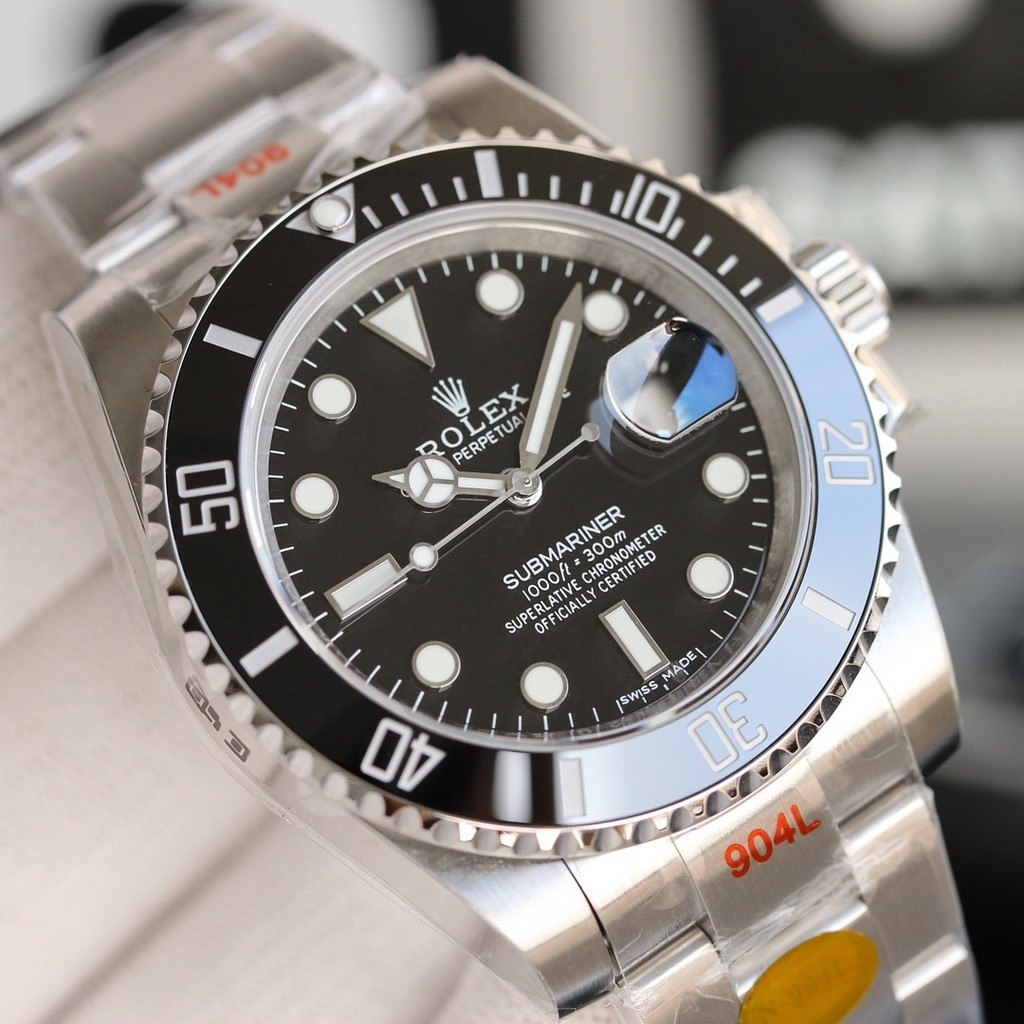 Rolex 2024 Submariner Series Black Water Ghost Boy relógio mecânico 41 ...