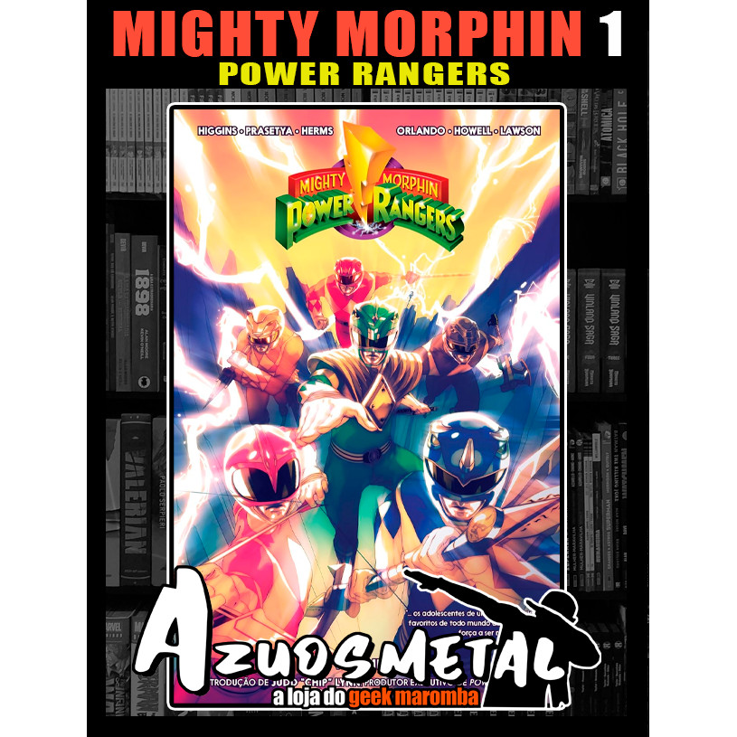 Mighty Morphin Power Rangers - Vol. 1 [HQ: IndieVisivel Press] | Shopee ...
