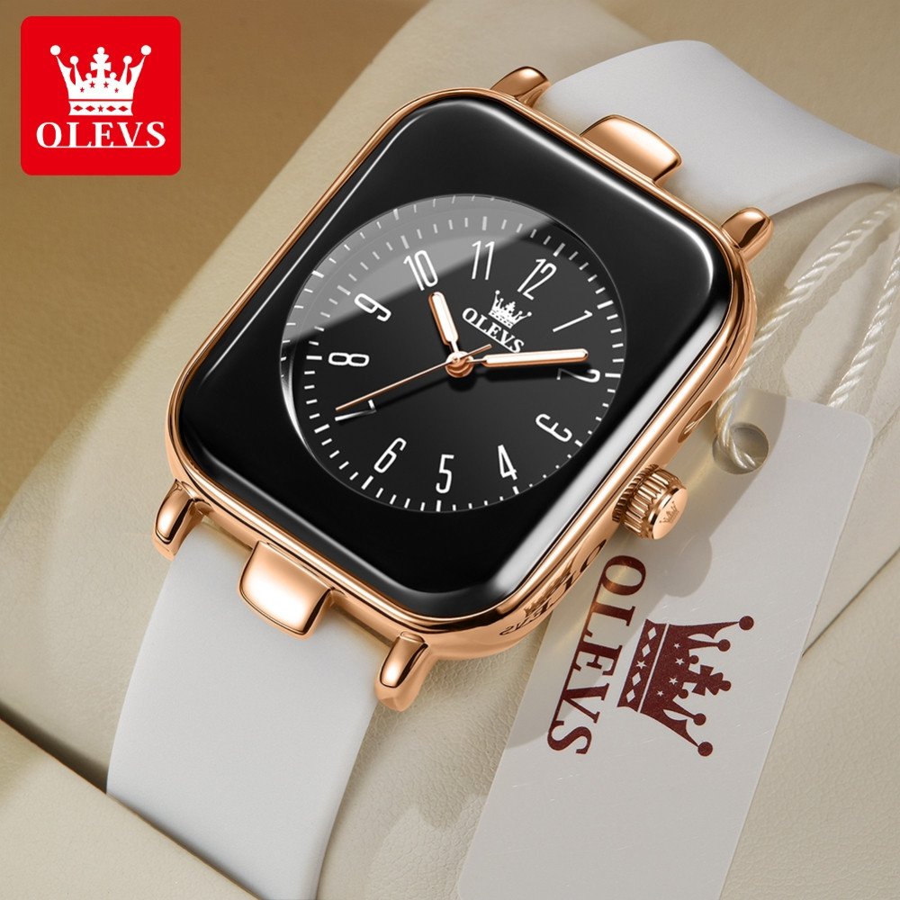 OLEVS 9961 Relógio De Luxo Feminino Original De Quartzo À Prova D'água ...