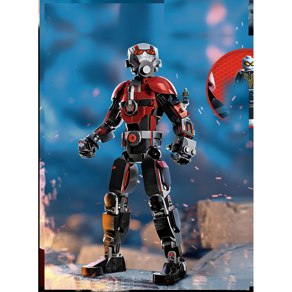 Marvel Superhero Series Ant Man Doll Boy Building Blocks Toy Marvel ...
