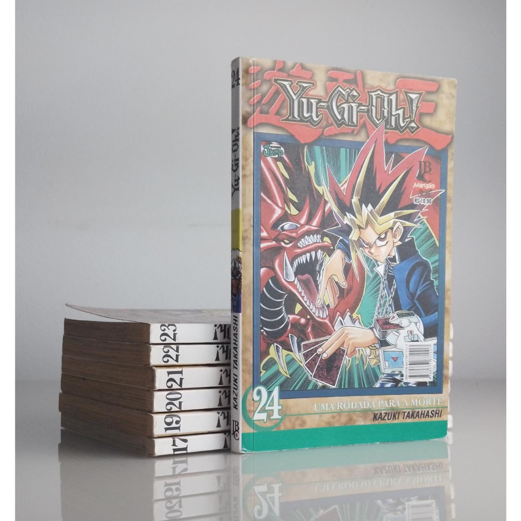 Manga Yu-gi-oh volume 17, 19, 20, 21, 22, 23, 24 ( yugioh yu gi oh ) - Corre Que Ta Baratinho